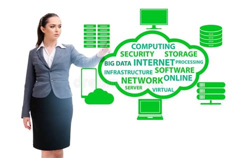 Cloud Computing In Technology Concept Stock Photo Image Of Data Information