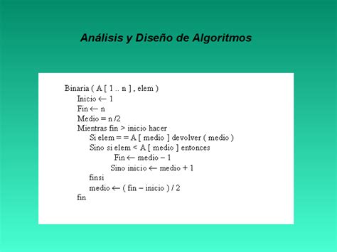 Análisis Y Diseño De Algoritmos Análisis De Algoritmos Iterativos