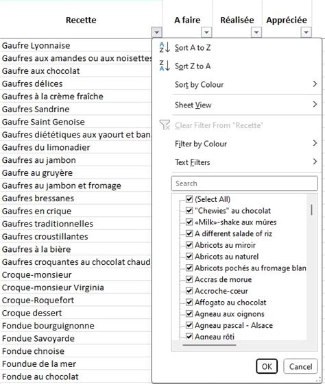 Excel Filtre Des Données Mistytips