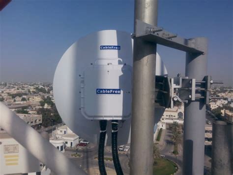 Cablefree Gigabit Mmw Links Extend Public Safety Networks In The Uae