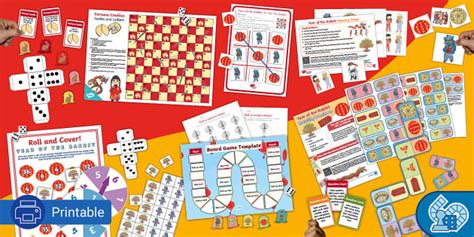 Year Of The Rabbit Games Pack Twinkl Board Games Twinkl