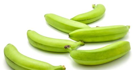 덜 익은 녹색 바나나 노란 바나나보다 건강에 좋다