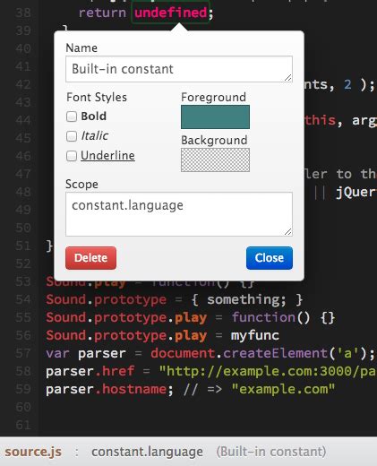 Color Scheme Editor For Sublime Plugin Announcements Sublime Forum