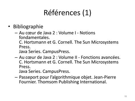 Ppt Programmation Orientée Objet Langage Java Powerpoint Presentation