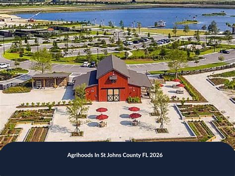St Johns County Fl Agrihoods Current And Proposed
