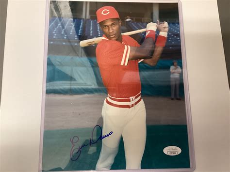 Eric Davis Signed 8 X 10 Photo With Jsa Coa Collective American Traders