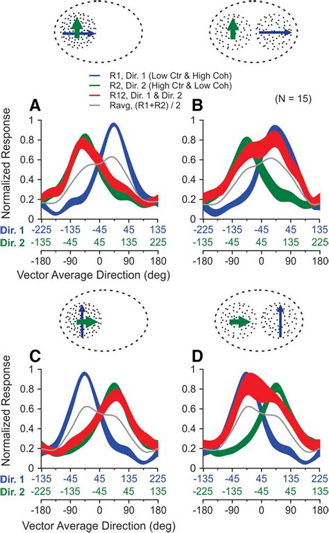 Control For The Directional Arrangement Of The Two Stimulus Components