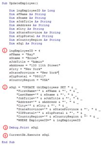 MS Access And Structured Query Language SQL Access All In One