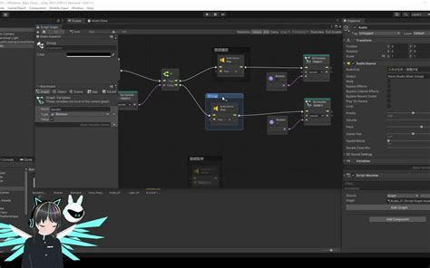 【unity】使用visual Scripting可视化编程实现音乐的播放、暂停和停止哔哩哔哩bilibili