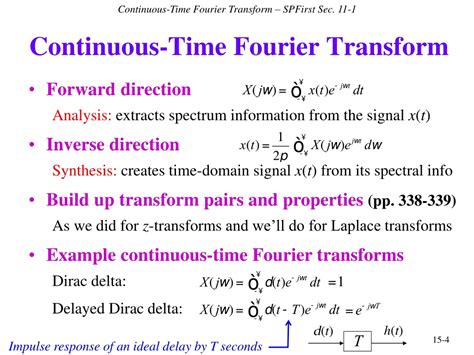 PPT Continuous Time Fourier Transform PowerPoint Presentation Free Download ID
