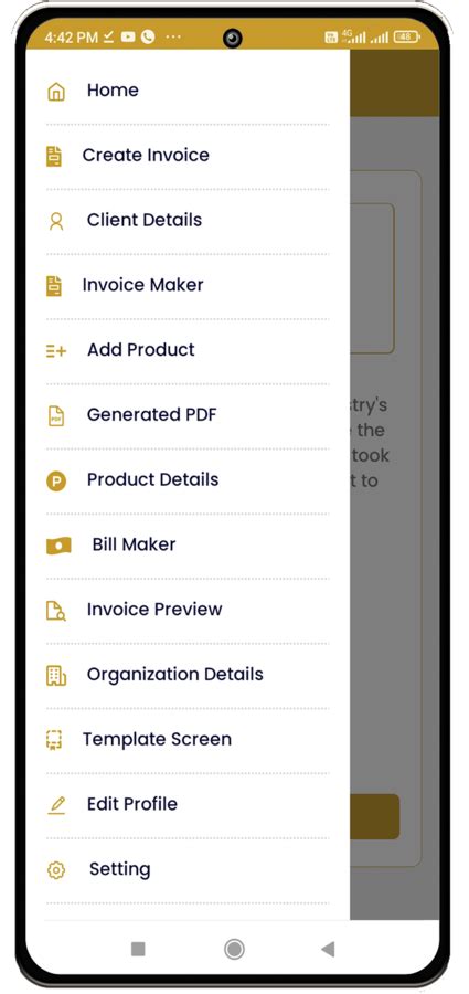 Invoice Maker Invoice Management Online Mobile Invoicing React Native Ios Android App