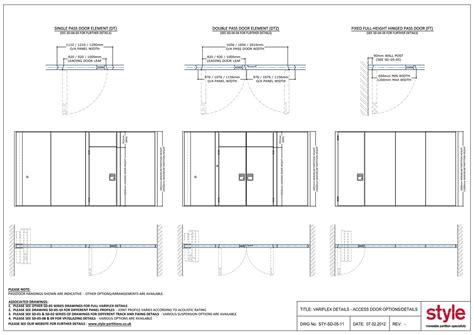 Partition Wall Details Dwg