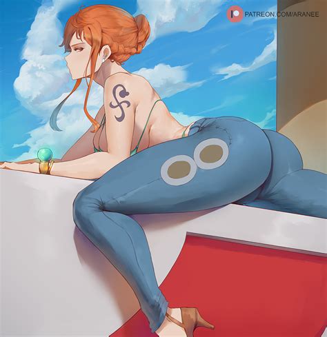 Nami One Piece Drawn By Araneesama Danbooru