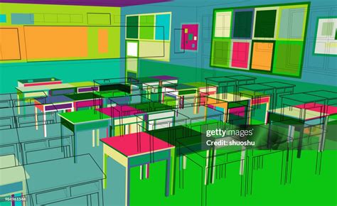 Colorful Classroom Pattern High Res Vector Graphic Getty Images