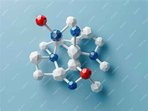 Premium Photo Abstract Structure Background Of Molecule Or Atom