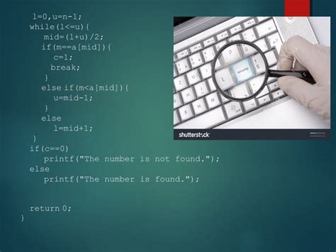 Linear And Bianry Search Ppt