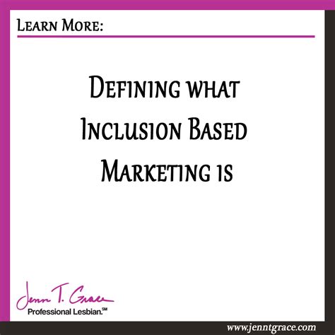 Defining What Inclusion Based Marketing Is