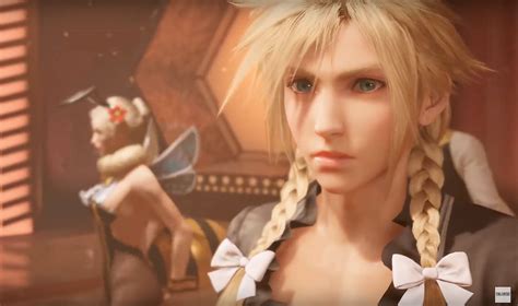 Crossdressing Cloud In Final Fantasy Vii Trailer Jurassic World 3 Dinosaur Syfy Wire