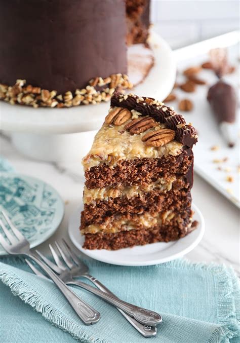 Classic German Chocolate Cake Recipe Sprinkle Bakes