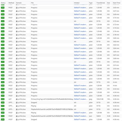 Progress Endpoint Is Spammed · Issue 1351 · Jellyfinjellyfin Vue · Github