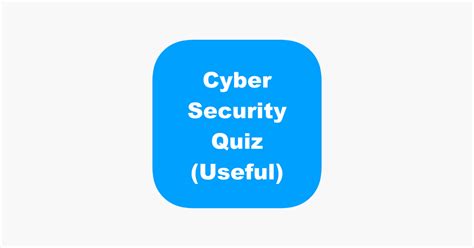 Cyber Security Quiz Useful On The App Store