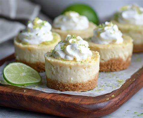 Easy Vegan Mini Key Lime Cheesecakes
