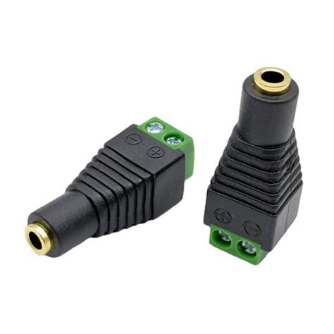 Quality Solder Free Female 3 5 Mm Ts Mini Jack Connector Utechn Connectors