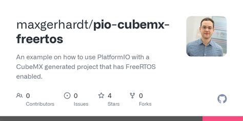 github maxgerhardt pio cubemx freertos an example on how to use platformio with a cubemx