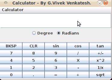 The Totality Of Cse A Simple Scientific Calculator In Java