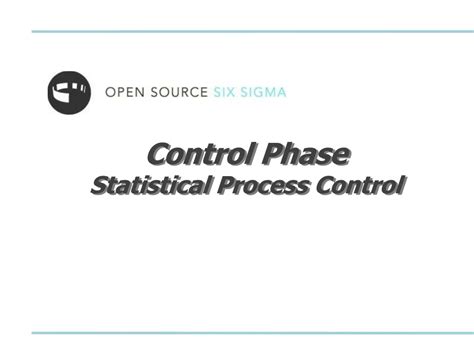Ppt Control Phase Statistical Process Control Powerpoint Presentation
