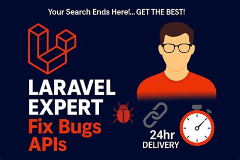Be Your Laravel Expert For Fixing Bugs Apis Upgrading And Backend