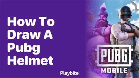 How To Draw A Pubg Helmet A Step By Step Guide Playbite