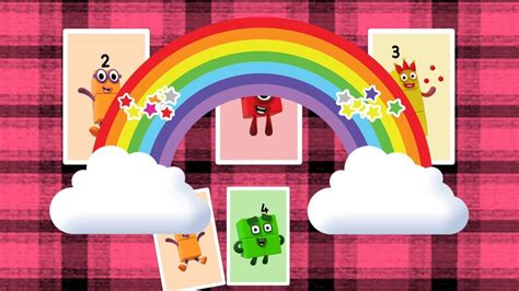 Numberblocks Card Fun Learn Numbers And Count Part 5 Youtube