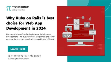 Why Ruby On Rails Is Best Choice For Web App Development In 2024