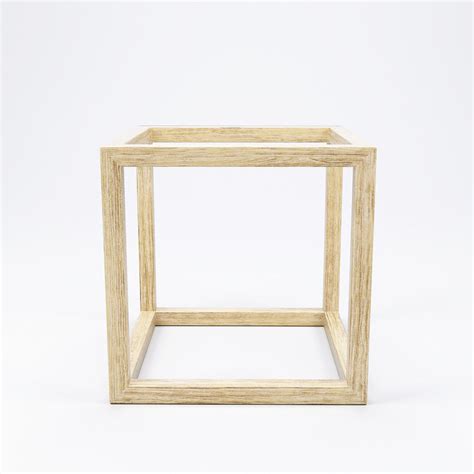 Modern Cube Frame Decoration 3d Model 3 Unknown Obj Fbx Dae 3ds