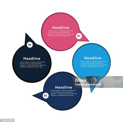 4단계 서클 인포그래픽 구성표 템플릿 차트 다이어그램 모듈 0명에 대한 스톡 벡터 아트 및 기타 이미지 0명 2024년