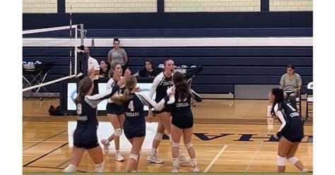 Chatham Girls Volleyball Tops Kent Place 2 0 Kleinle 8 Kills Tanas 7