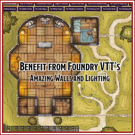 Foundry VTT Module Collection Over Ready To Use Scenes