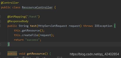 java 获取resources下的文件路径和创建临时文件 resources文件夹下的路径怎么写 csdn博客