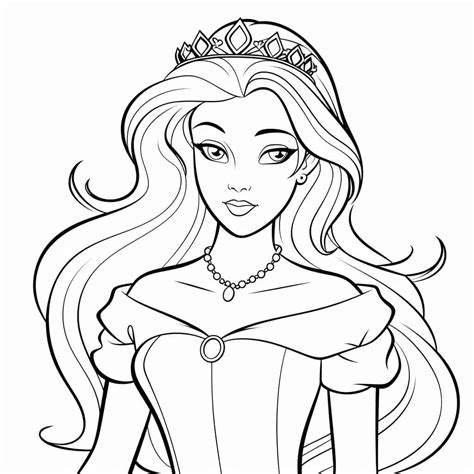 Free Coloring Pages Cinderella