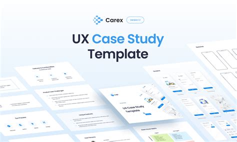 UX Case Study Template Figma