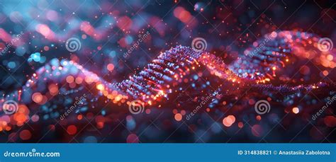 Dna Sequencing Visualization With Colorful Markers Concept Biotechnology Dna Sequencing