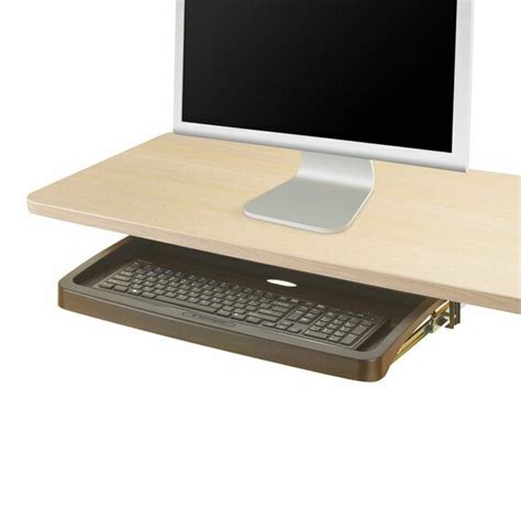 Underdesk Basic Keyboard Drawer TAA Ergonomic Keyboard Drawer SmartFit Keyboard Kensington
