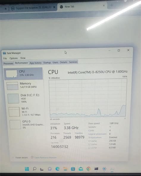 my computer is showing 100 disk usage and working very slow r computer