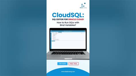 Run An Sql With A Bind Variable Against Oracle Cloud Using Cloudsql