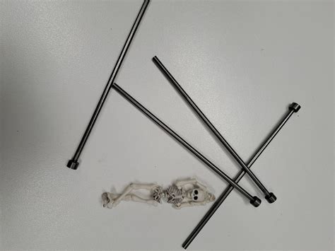 Ejector Pin 4mm Diameter 150mm Length Bare Bones Lock Picking