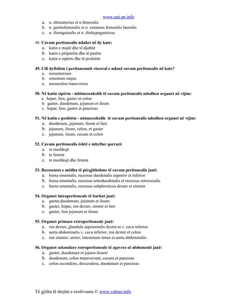 Pyetje Nga Abdomeni Doc