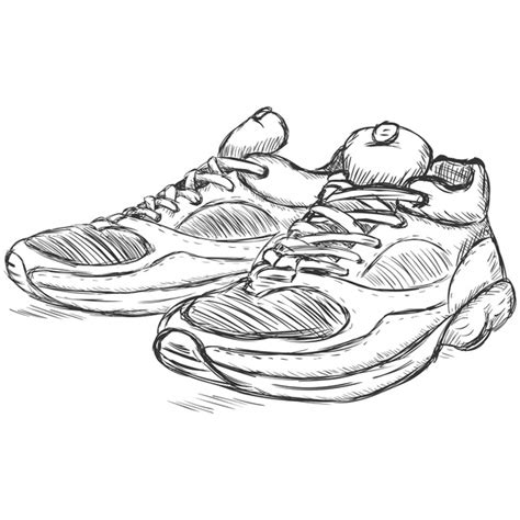 Running Shoe Clip Art Black And White 3 Thousand Clip Art Running