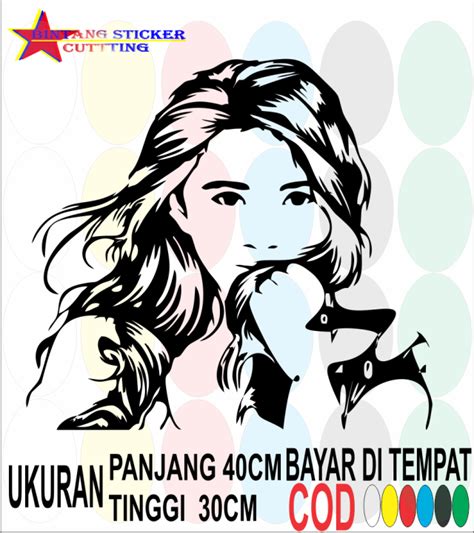 Gambar Wanita Stiker Mobil Truk Stiker Kaca Mobil Stiker Pintu Mobil Stiker Gambar Cewek Sexy