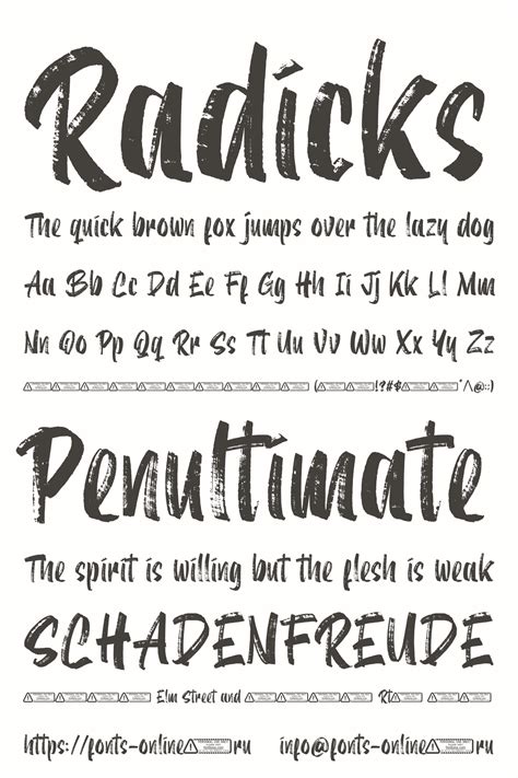 Radicks Font
